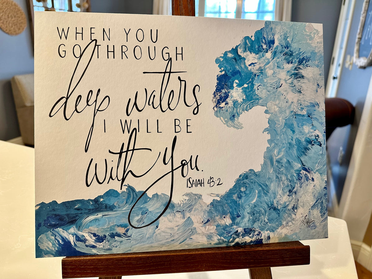 Deep Waters - Isaiah 43 – Story Designs {by Heather Gilion}